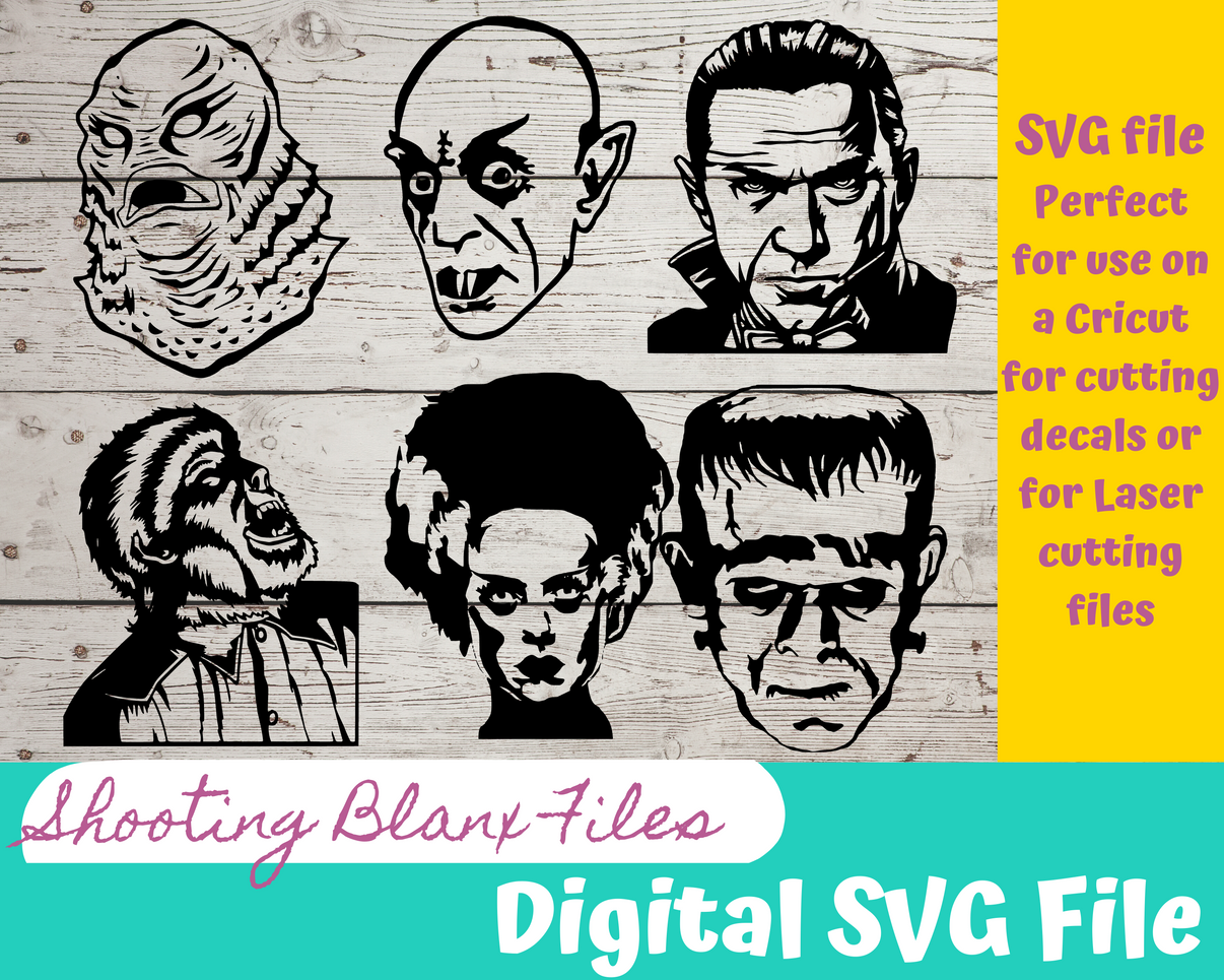 Classic Horror SVG – CCCreationz