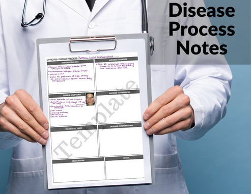 Disease Process Template Download – CCCreationz